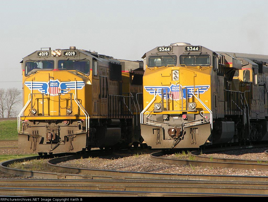 UP 4019 and 5344